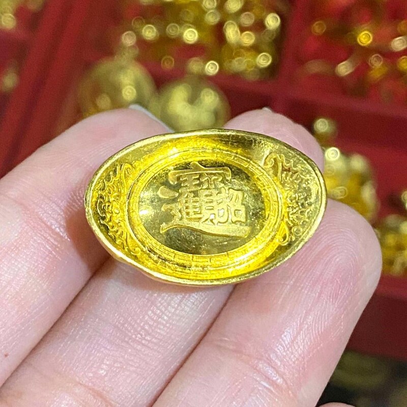 Miniature Gold Bar - Etsy