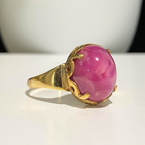 Star Ruby Ring - Etsy