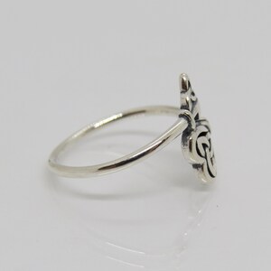 Vintage Sterling Silver Celtic Key Ring Size 7 - Etsy