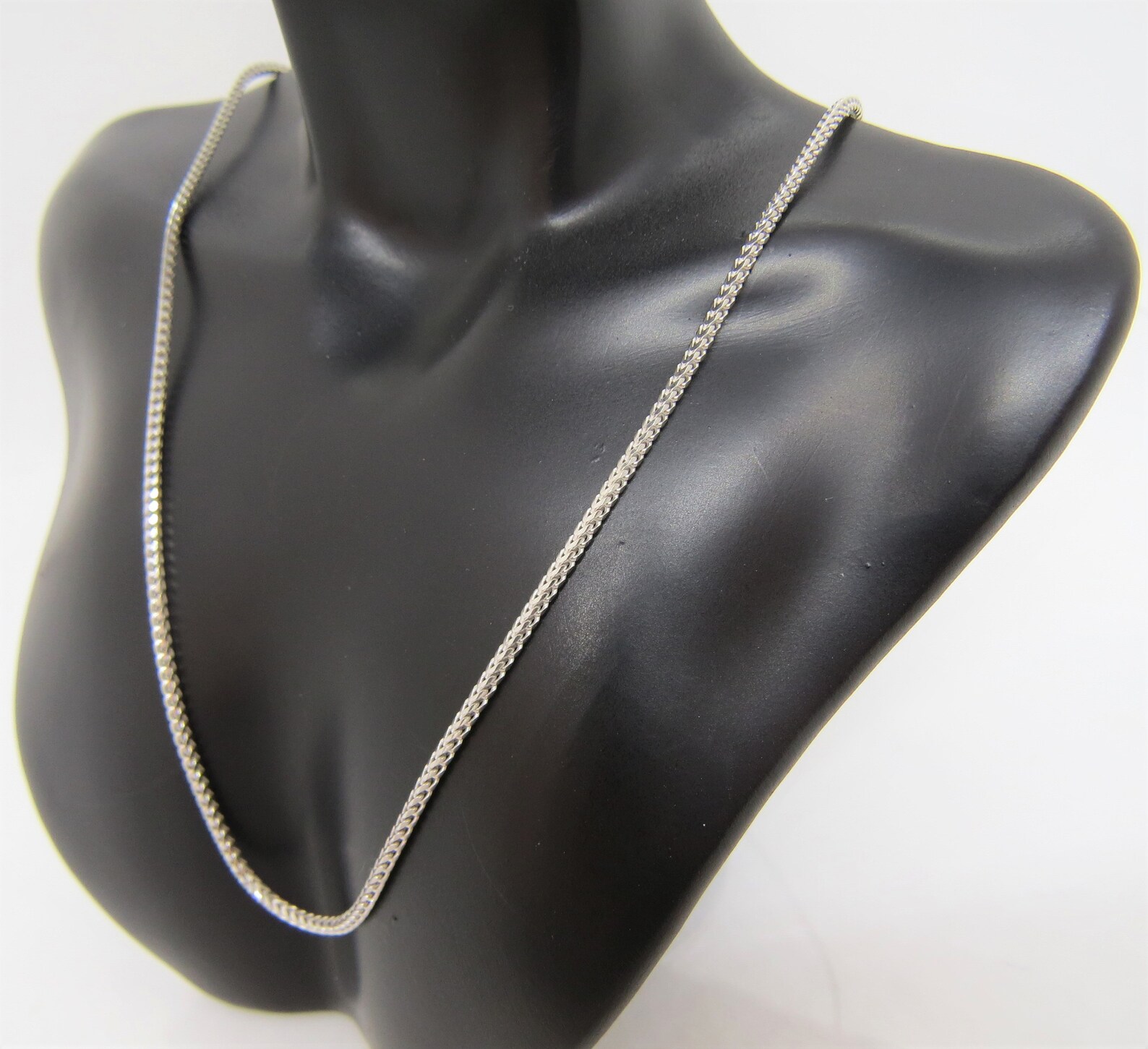 Vintage Italian Sterling Silver Link Chain 16'' | Etsy