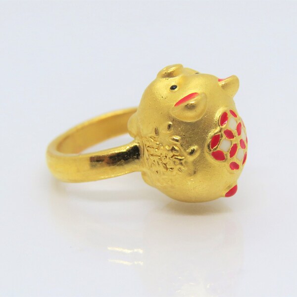 Pig Ring - Etsy