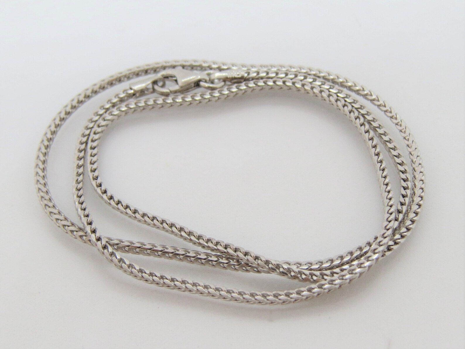 Vintage Italian Sterling Silver Link Chain 16'' - Etsy