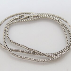 Vintage Italian Sterling Silver Link Chain 16'' - Etsy