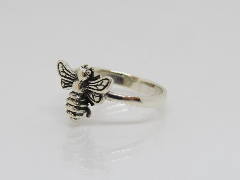 Vintage Sterling Silver Bee Ring Size 6789 | Etsy