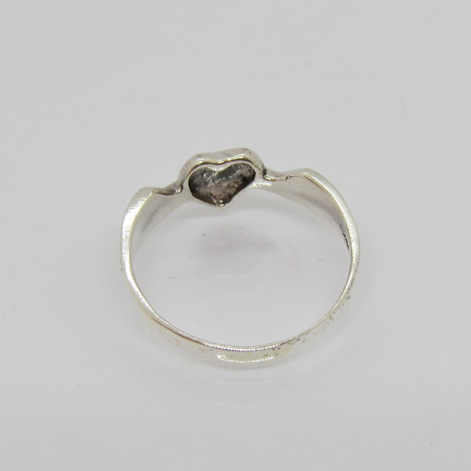 Vintage Sterling Silver Heart & Wings Ring Size 9 - Etsy