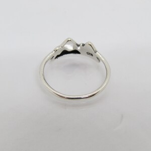 Vintage Sterling Silver Mountain Ring Size 7 | Etsy