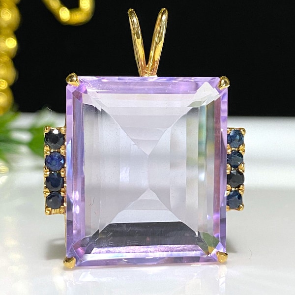 Rectangular Pendant - Etsy