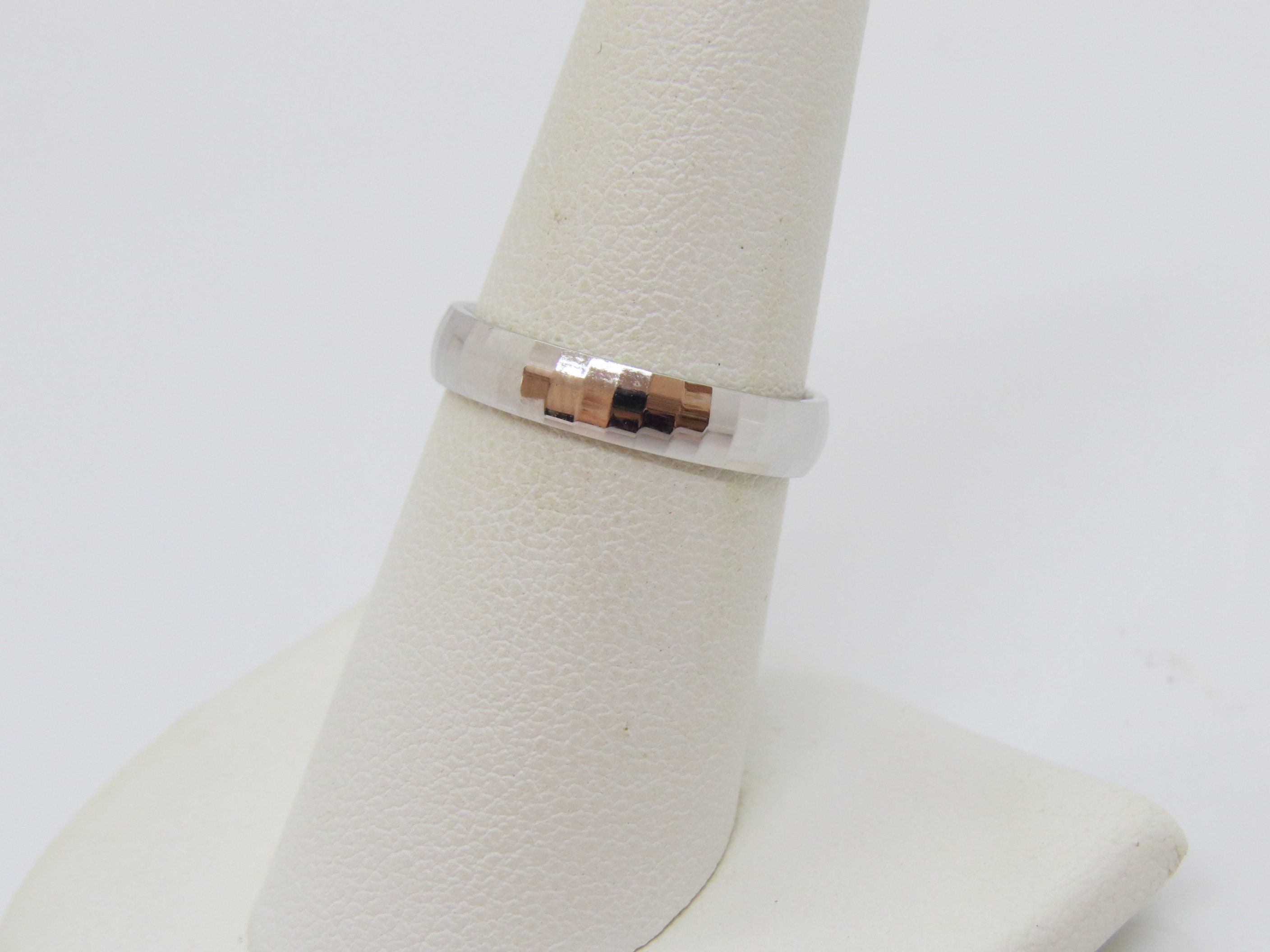 Vintage Sterling Silver Wedding Band Ring Size 7 | Etsy