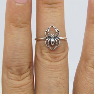 Sterling Silver Spider Ring Size 5 - Etsy