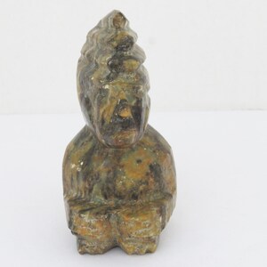 Vintage Old JADE Carved Mayan Aztec Man Figure Statue - Etsy