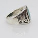 Vintage Sterling Silver Natural Turquoise Hummingbird Ring Size 14 - Etsy