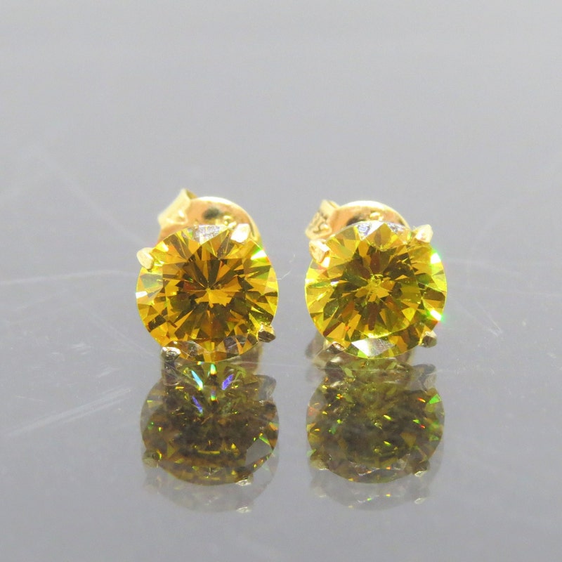 Citrine Earrings - Etsy