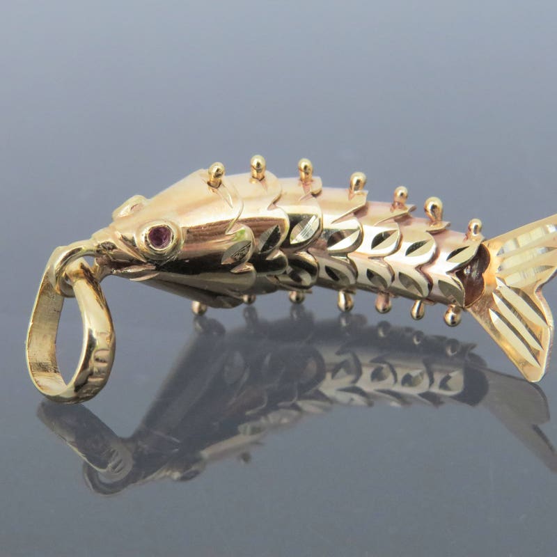 Fish Pendant - Etsy
