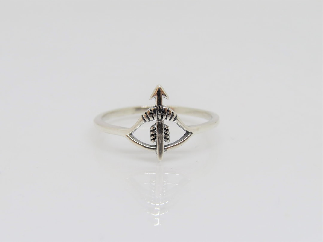 Vintage Sterling Silver Arrow Ring Size 7 - Etsy