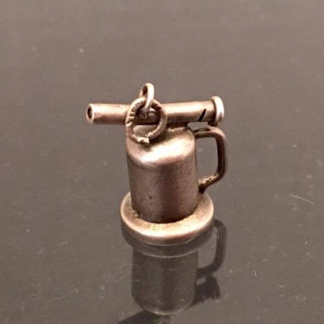 Antique Vintage Sterling Silver 3D Charm Pendant - Etsy