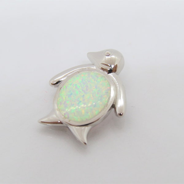 Silver Penguin - Etsy