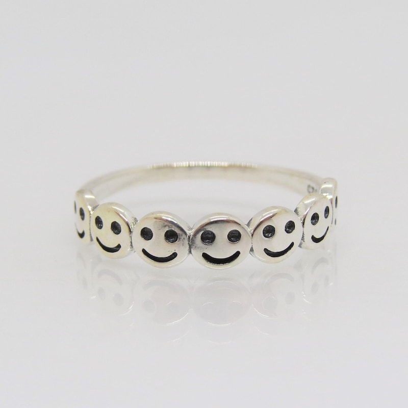 Smiley Ring - Etsy