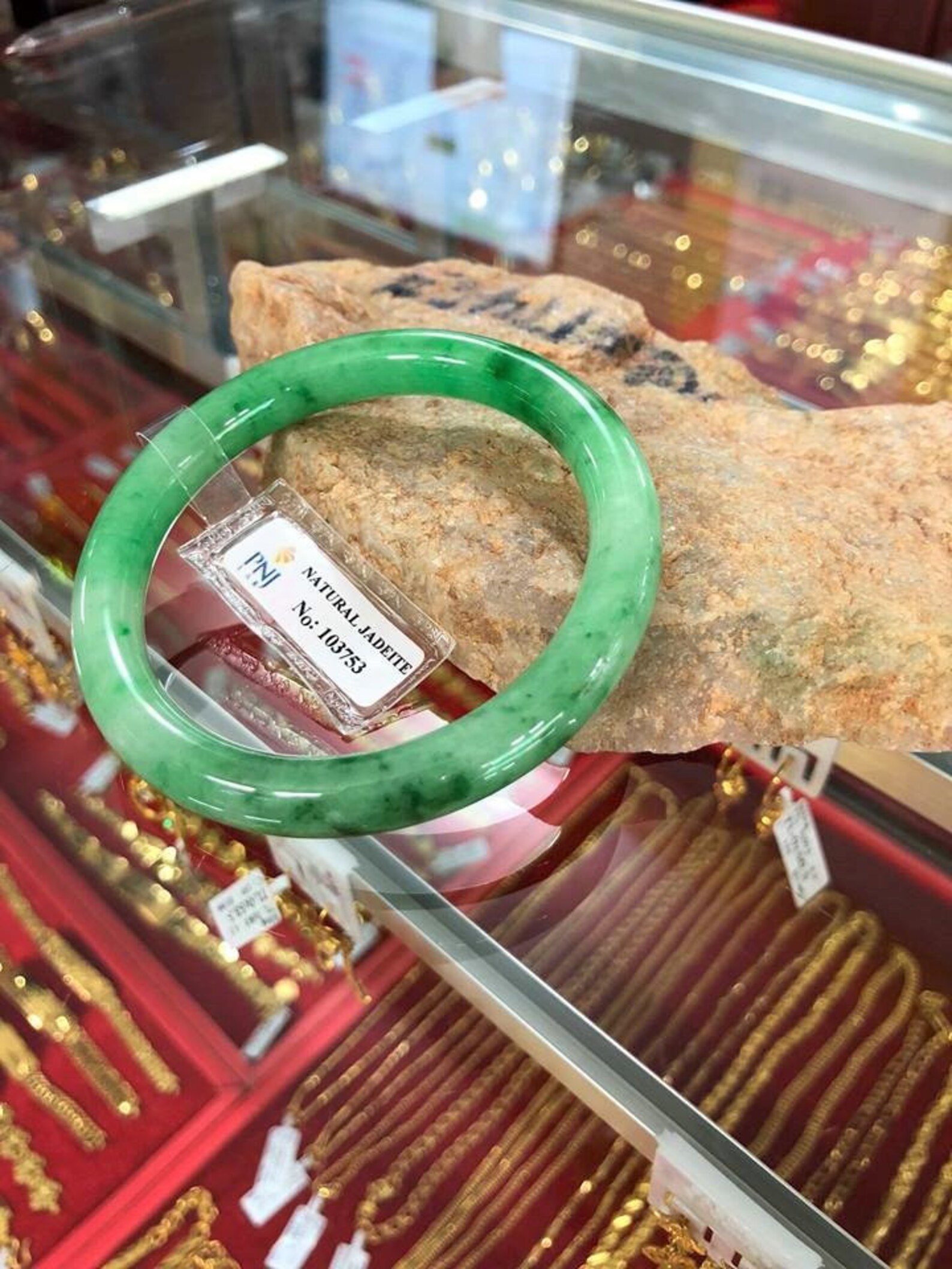 Translucent Natural Green White Jadeite Jade Vintage Bangle - Etsy