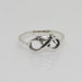 Vintage Sterling Silver Bicycle Ring Size 7 - Etsy