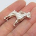 Vintage Sterling Silver Dog Charm Pendant - Etsy