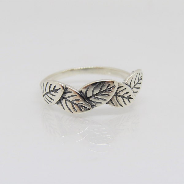 Leaf Ring - Etsy