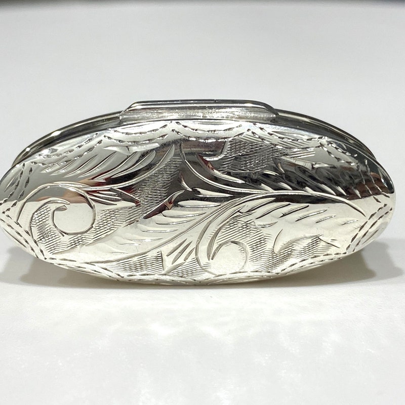 Antique Pillbox Oval - Etsy