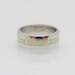 Vintage Sterling Silver White Opal Unisex Band Ring Size 8 - Etsy