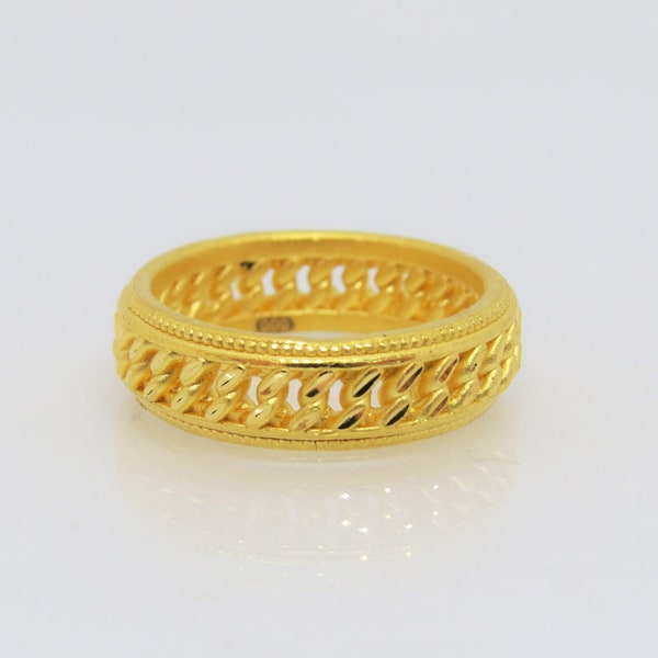 Pure Gold Ring - Etsy