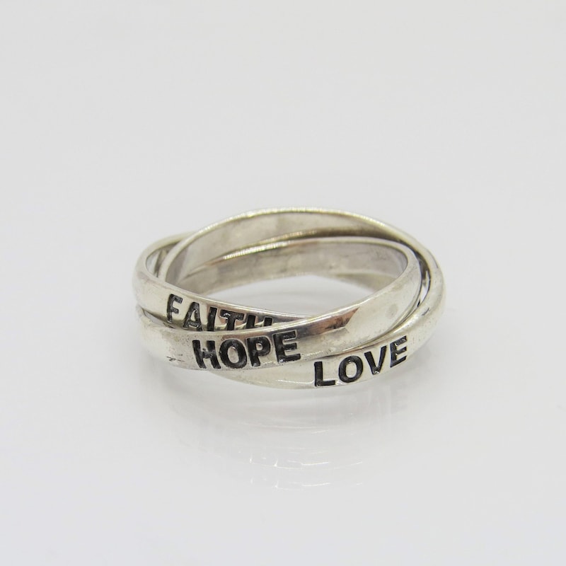Faith Ring - Etsy
