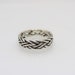 Vintage Sterling Silver Rope Unisex Band Ring Size 10 - Etsy