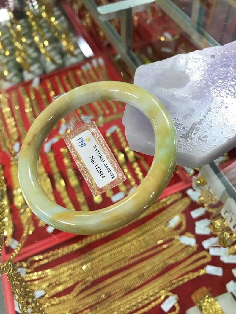 Translucent Natural Honey Green White Jadeite Jade Vintage - Etsy