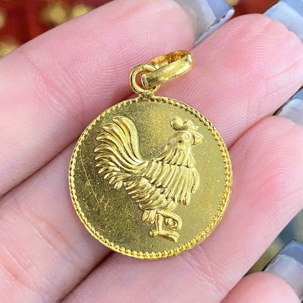 Rooster Pendant - Etsy