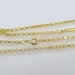 Vintage 14K Solid Yellow Gold Link Chain Necklace 19'' - Etsy