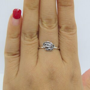 Vintage Sterling Silver Dog Ring Size 6 - Etsy