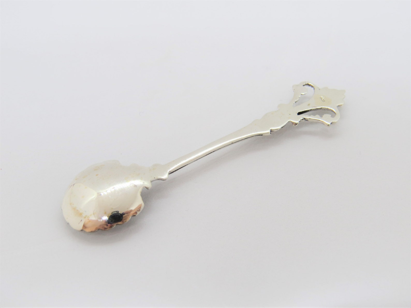 Vintage Sterling Silver Victorian Salt Spoon - Etsy