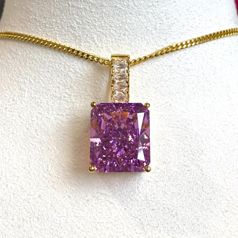 Rectangular Pendant - Etsy