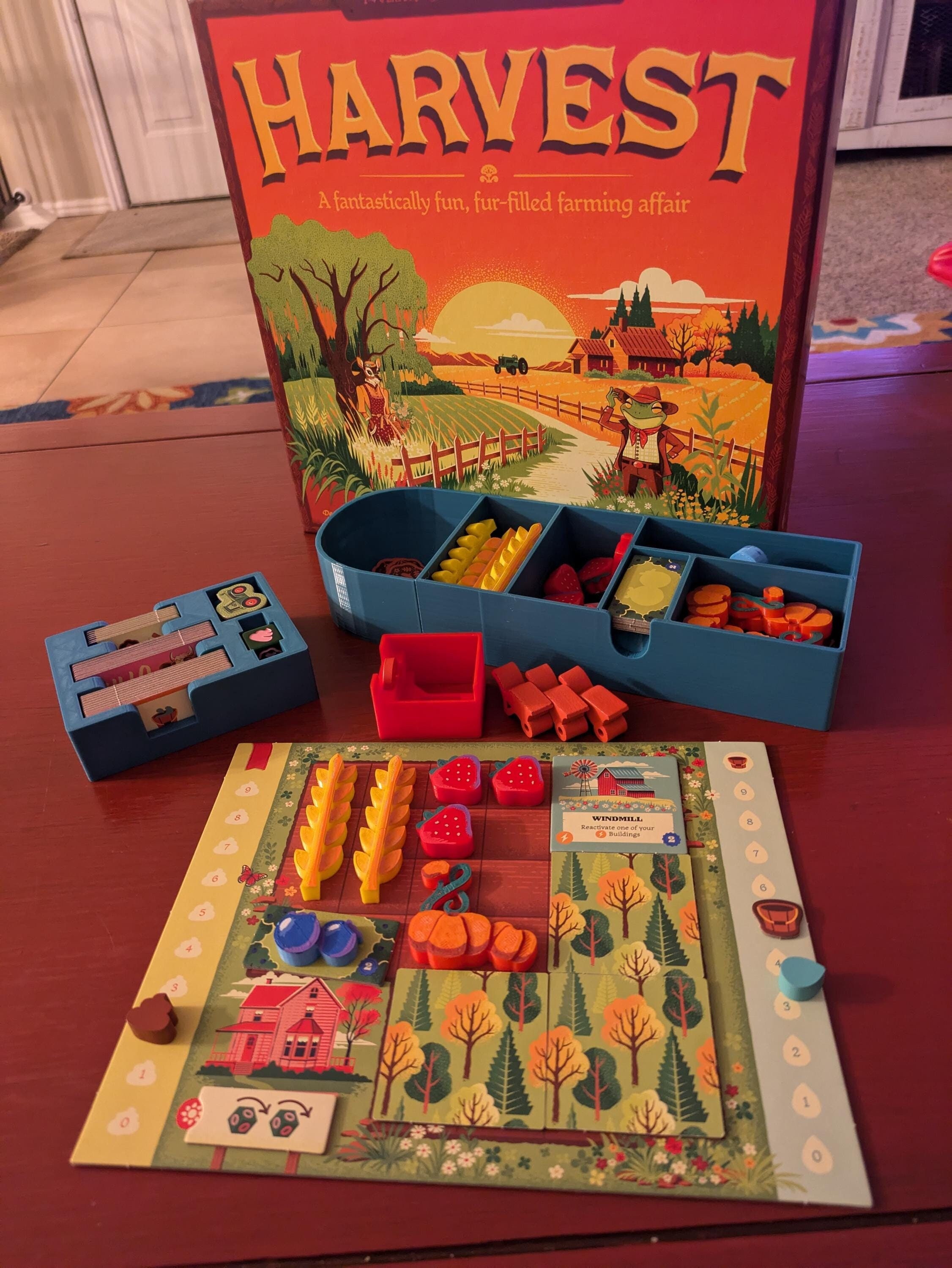 Harvest - Insert + 3D Crops - Etsy