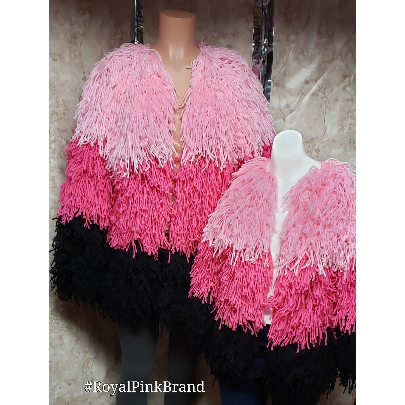 Baby & Kids Crochet Shaggy Jacket - Etsy