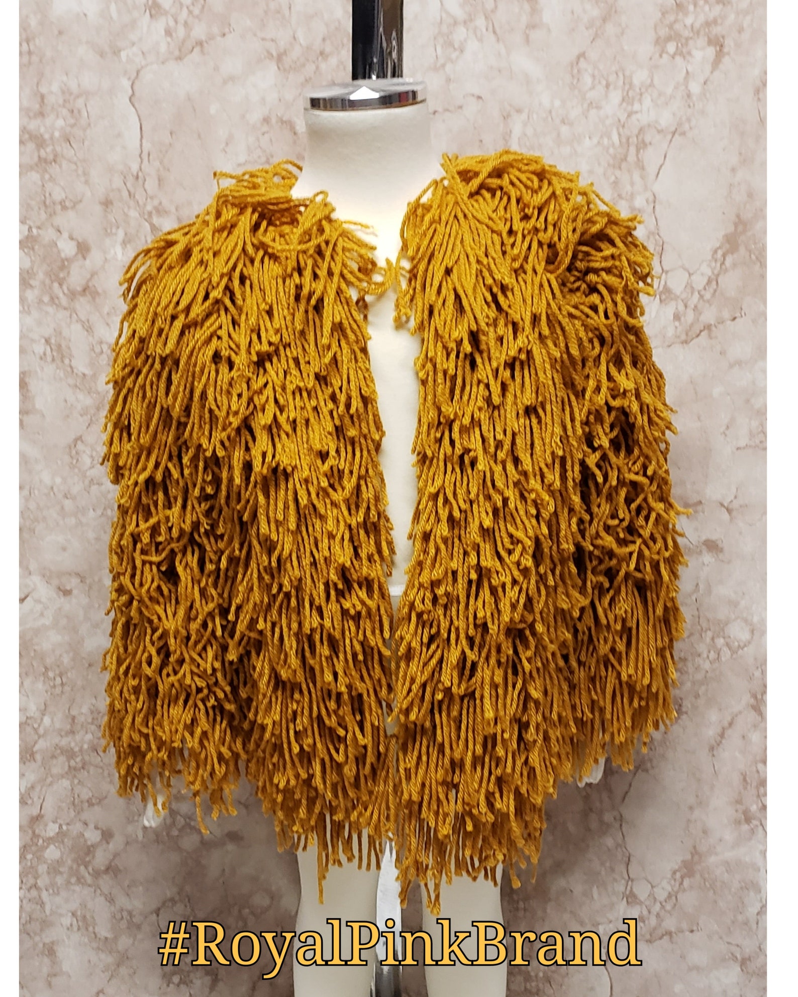 Baby & Kids Crochet Shaggy Jacket | Etsy