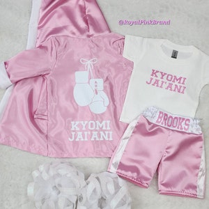 Baby Boxing Set With Tutu Socks- Sparkle Baby Boxer Outfit Complete Set ...