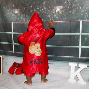 Baby Boxer Outfit With Wearable Custom Gloves, Jacket, and Shorts ...