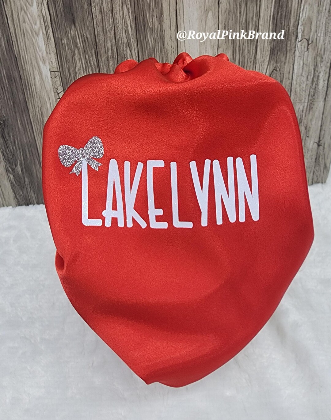 Custom Satin Baby Bonnet: Personalized Name, Reversible Design - Etsy