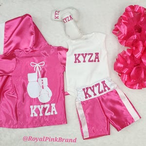Baby Boxing Set With Tutu Socks- Sparkle Baby Boxer Outfit Complete Set ...