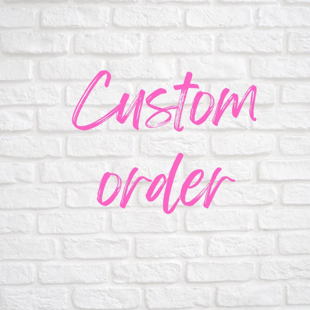 Custom Order Request - Etsy