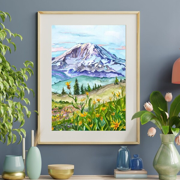Washington State Art - Etsy