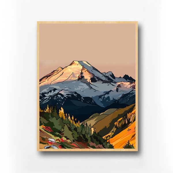 Mount Baker - Etsy