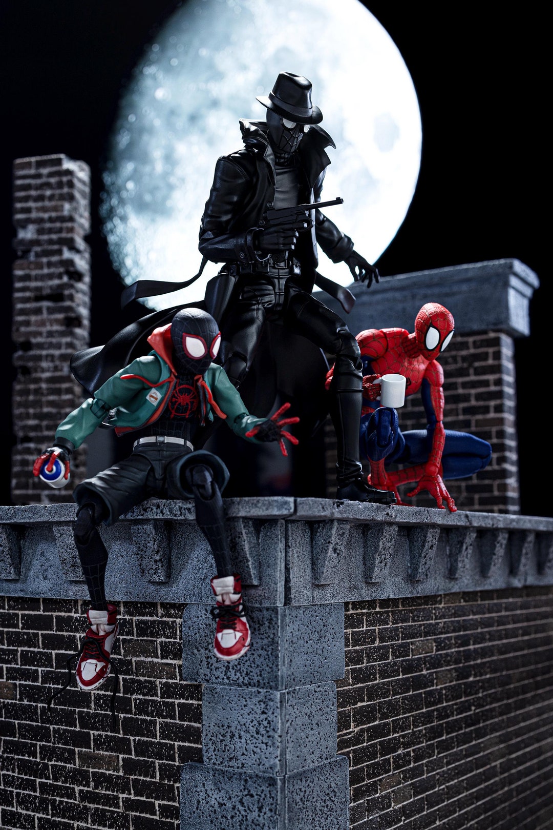 Spider-man Rooftop Digital Artwork (no Logo) - Etsy