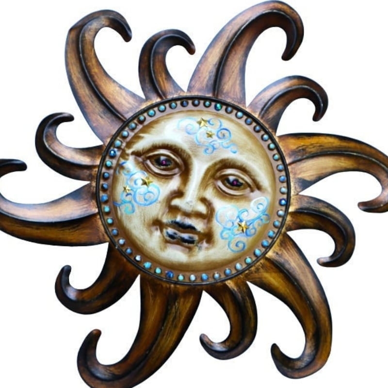 Sun Metal Wall Art - Etsy