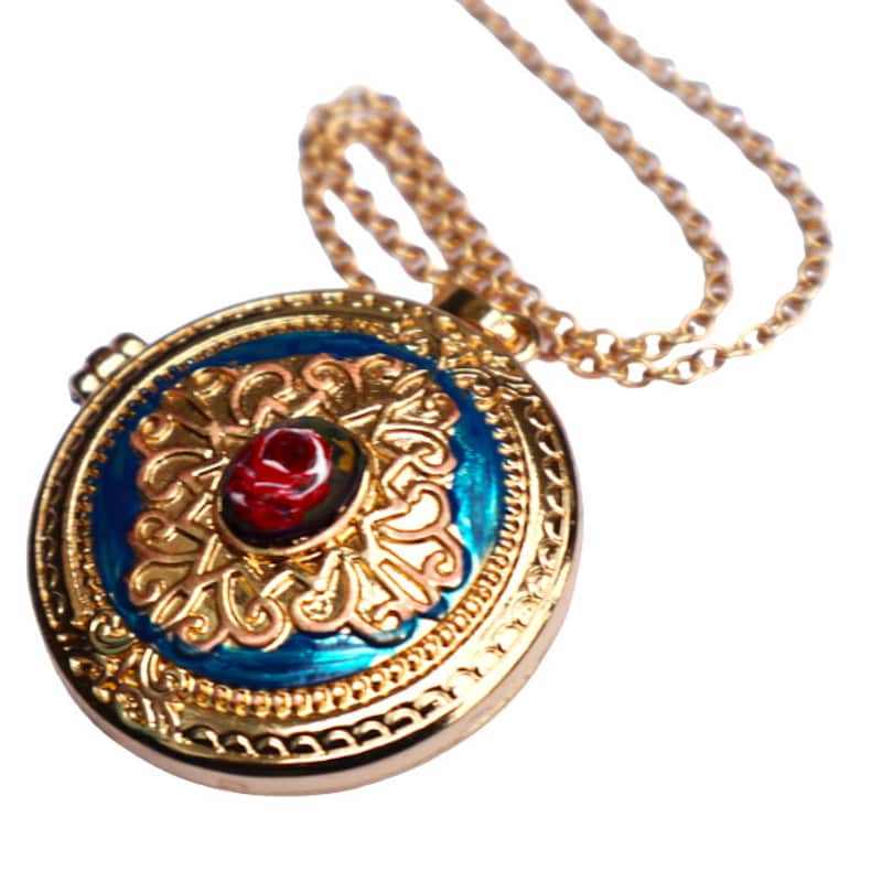 Long Locket Necklace - Etsy