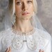 Wedding Collar//white Wedding Collar//handmade Collar//lace - Etsy